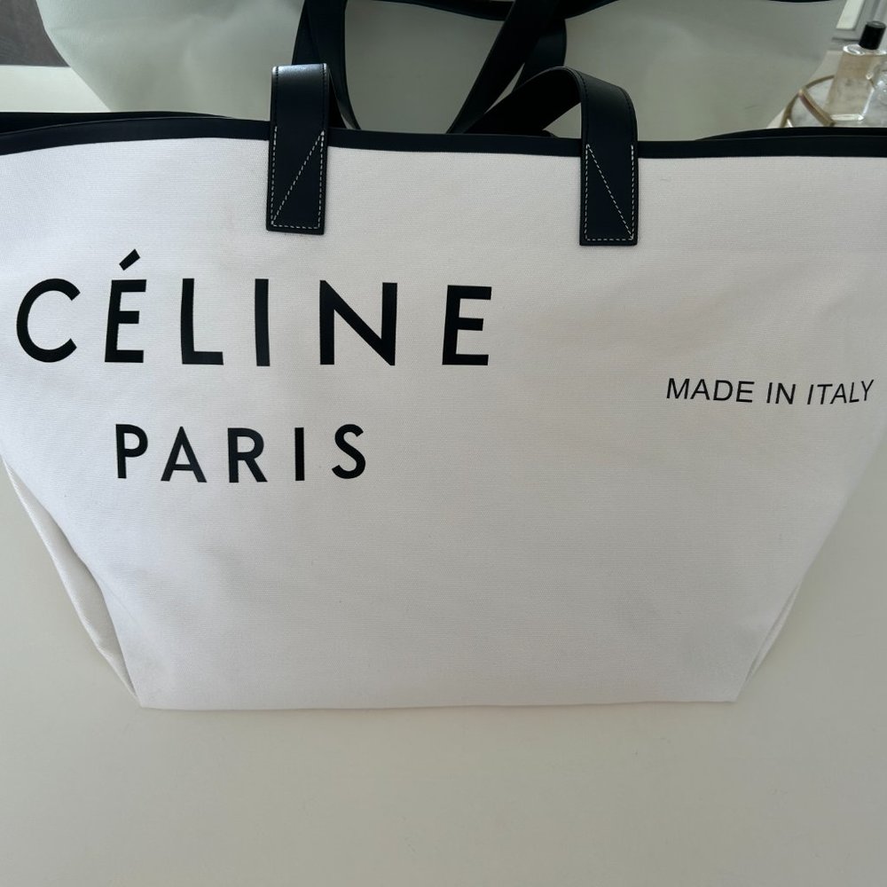 Rare And Authentic Celine Medium Made In Italy Tote I… - Gem